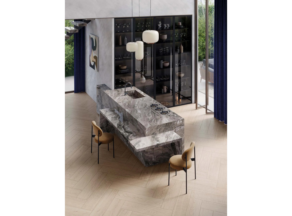 Orobico Grigio - Céramique Xtone - Finition Nature (Mat) - LEADER PLANS